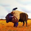 Tatanka-The Spirit of the land - Arturo García Fine Art