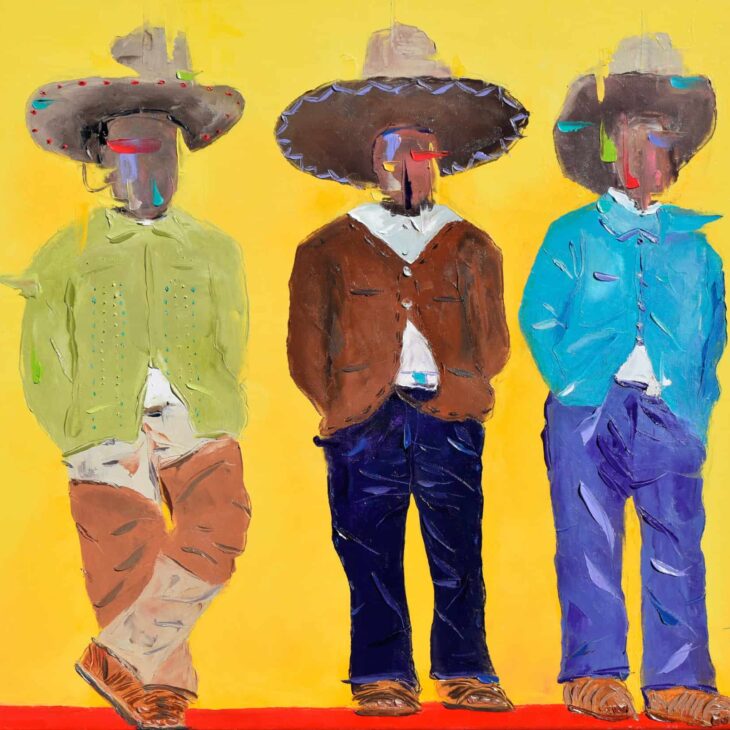 Los Tres Compadres - Arturo García Fine Art