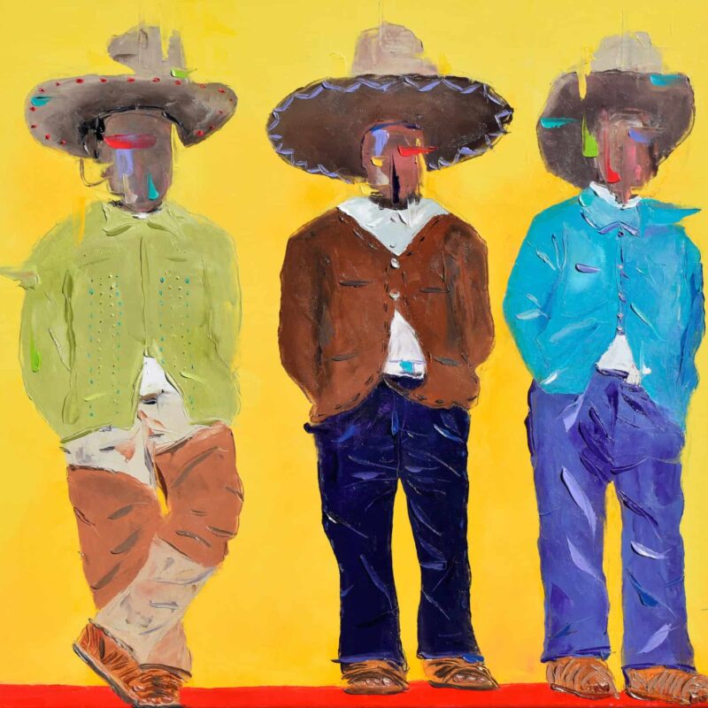 Los Tres Compadres - Arturo García Fine Art