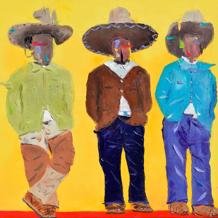 Los Tres Compadres - Arturo García Fine Art